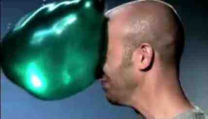 Slow-motion water balloon face explosion – How It Works
