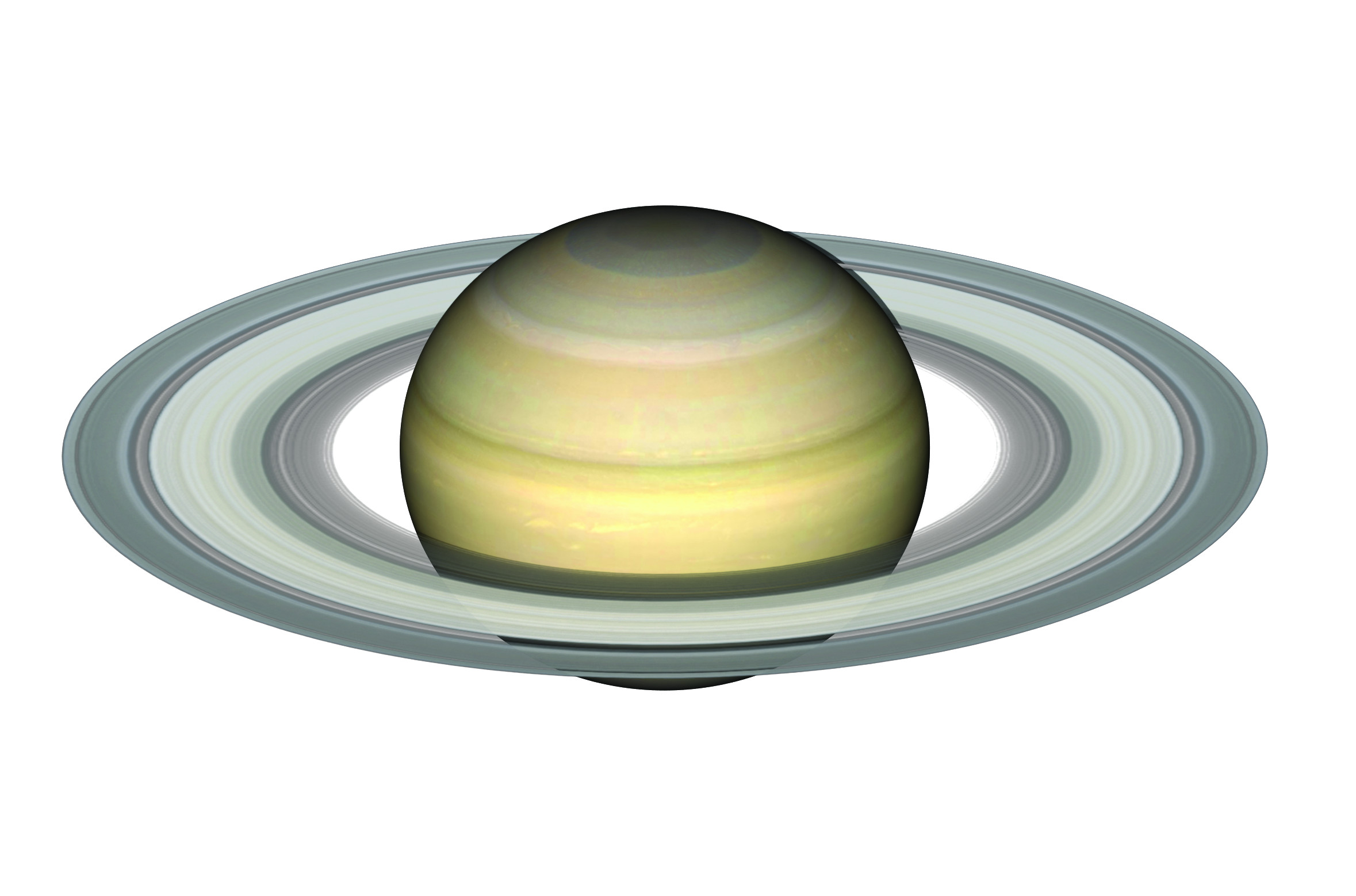 What would Saturn’s rings look like from the surface of the planet ...