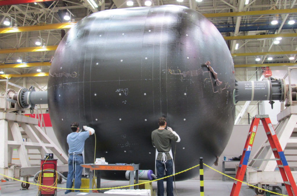 NASA's revolutionary composite rocket fuel tank for long-distance space ...