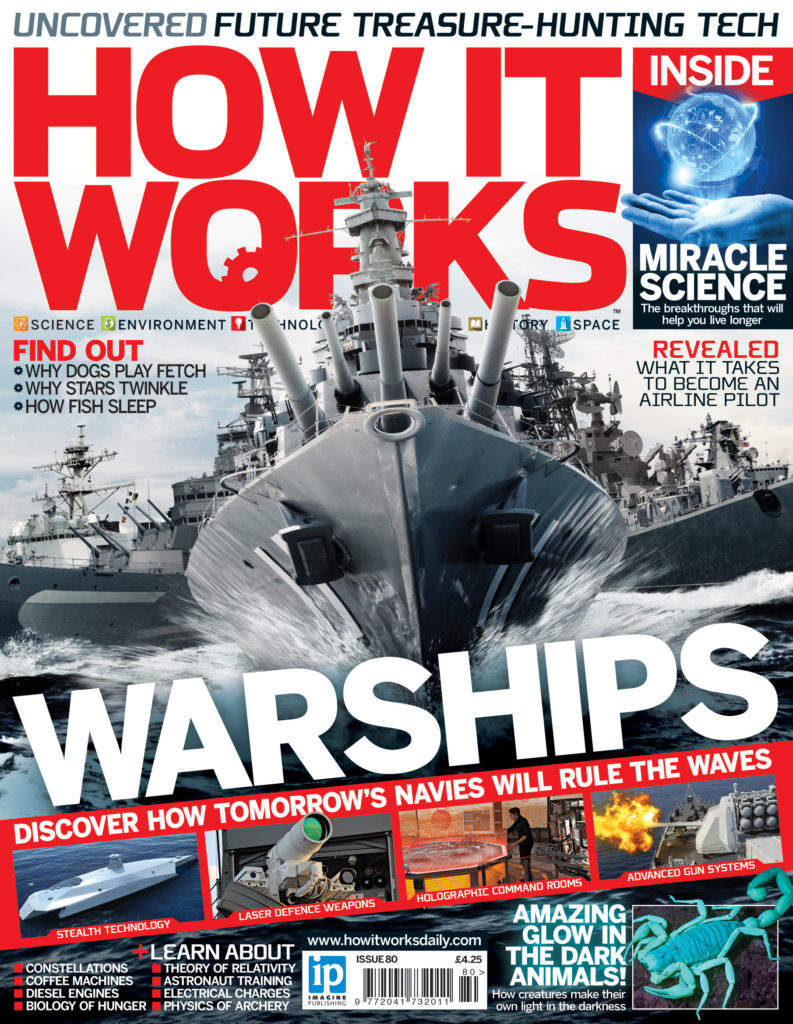 Warships: Discover future navy tech in How It Works Issue 80 – How It Works