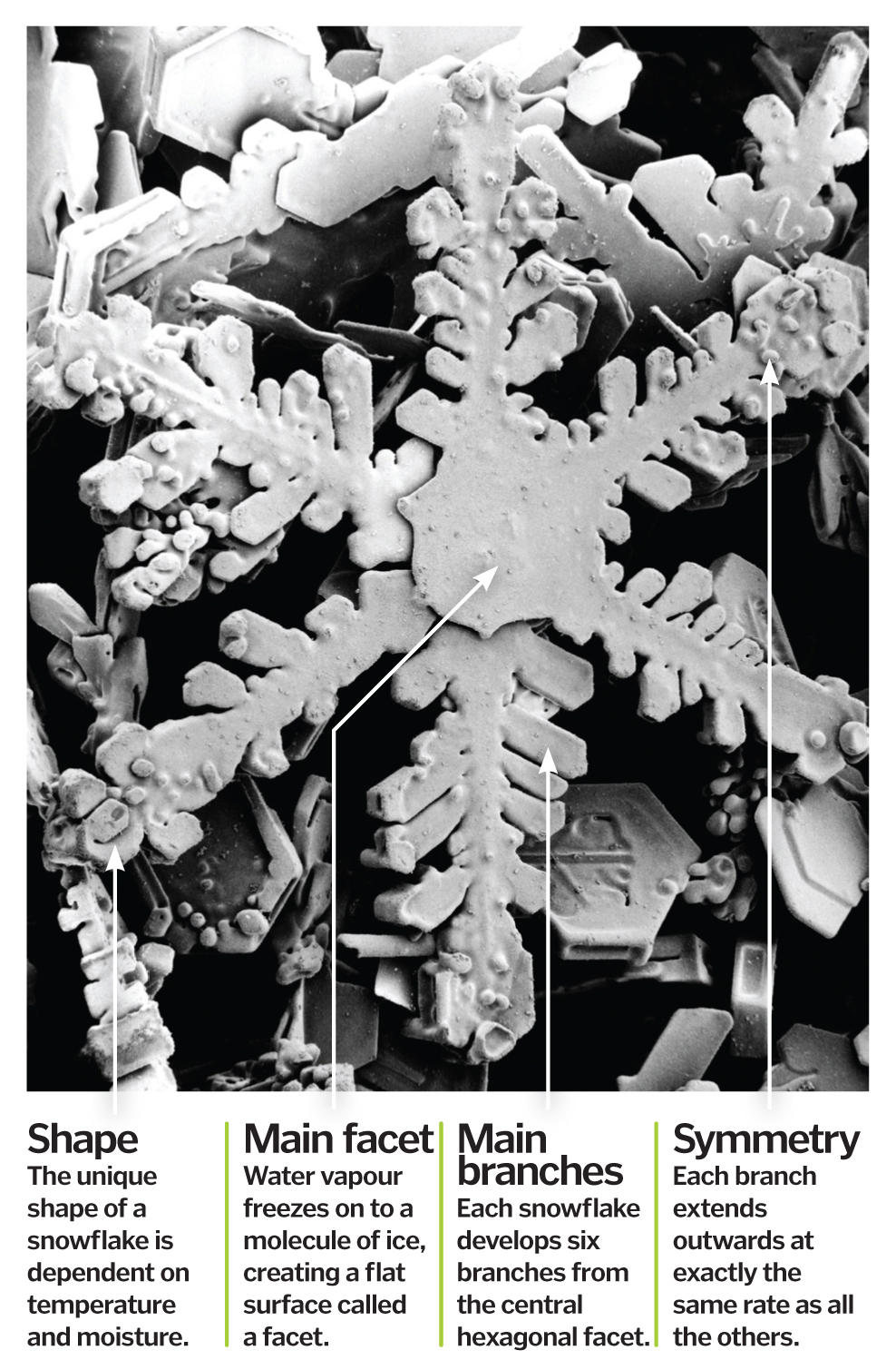 How do snowflakes form? – How It Works