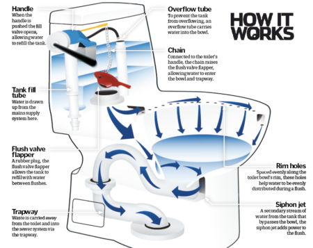 How does a toilet work? – How It Works