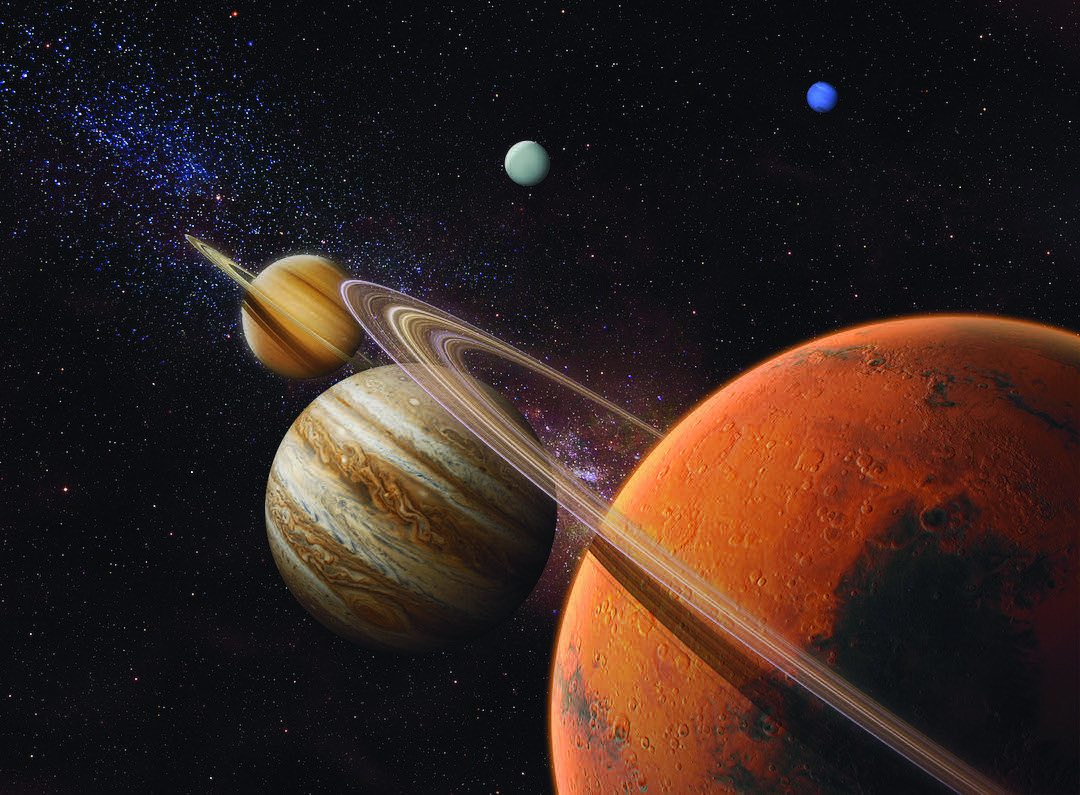 Rings For Outer Planets Of Mars