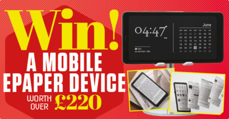 Closed: Win a mobile ePaper device worth over £220! – How It Works